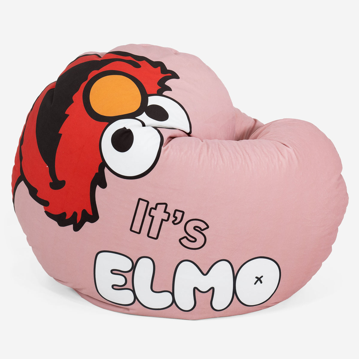 Barrio Sésamo Puf Flexiforma Niños 1-3 años Elmo– Big Bertha Original ES