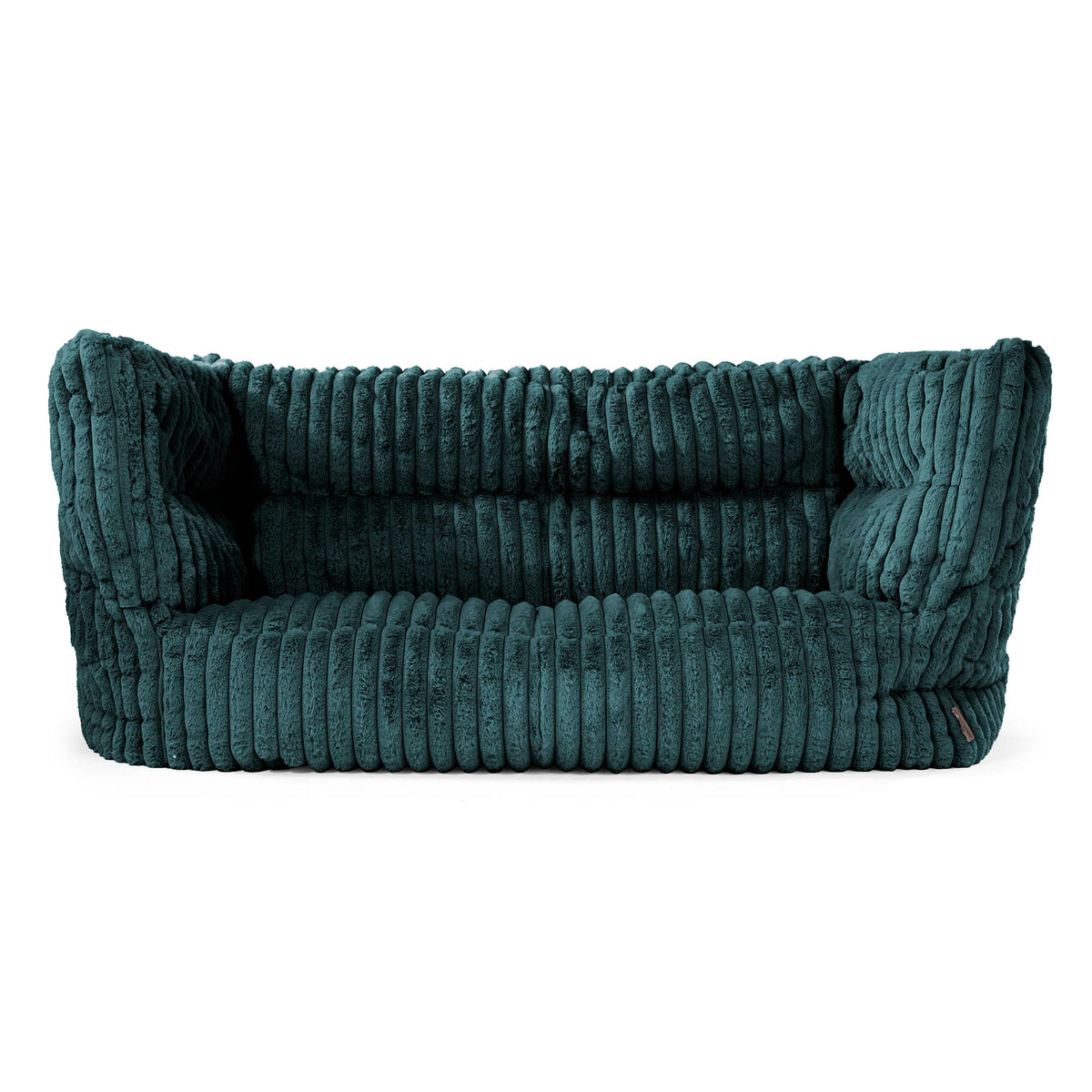 Lounge Pug Louis Puf Sofá 2 plazas Pana de Felpa Ultra Turquesa– Big ...