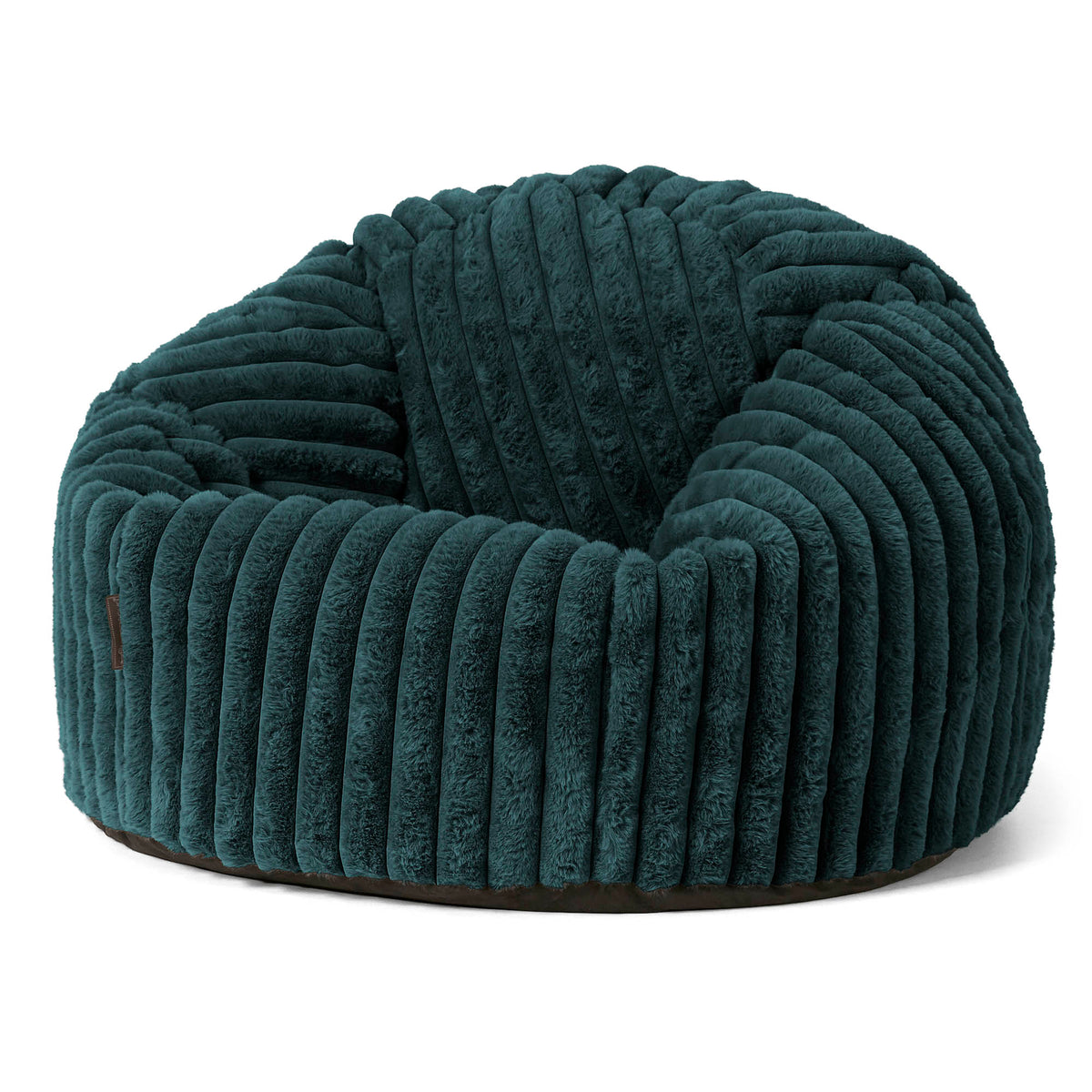 Lounge Pug, Puff Redondo, Pana Clásica - Turquesa– Big Bertha Original ES