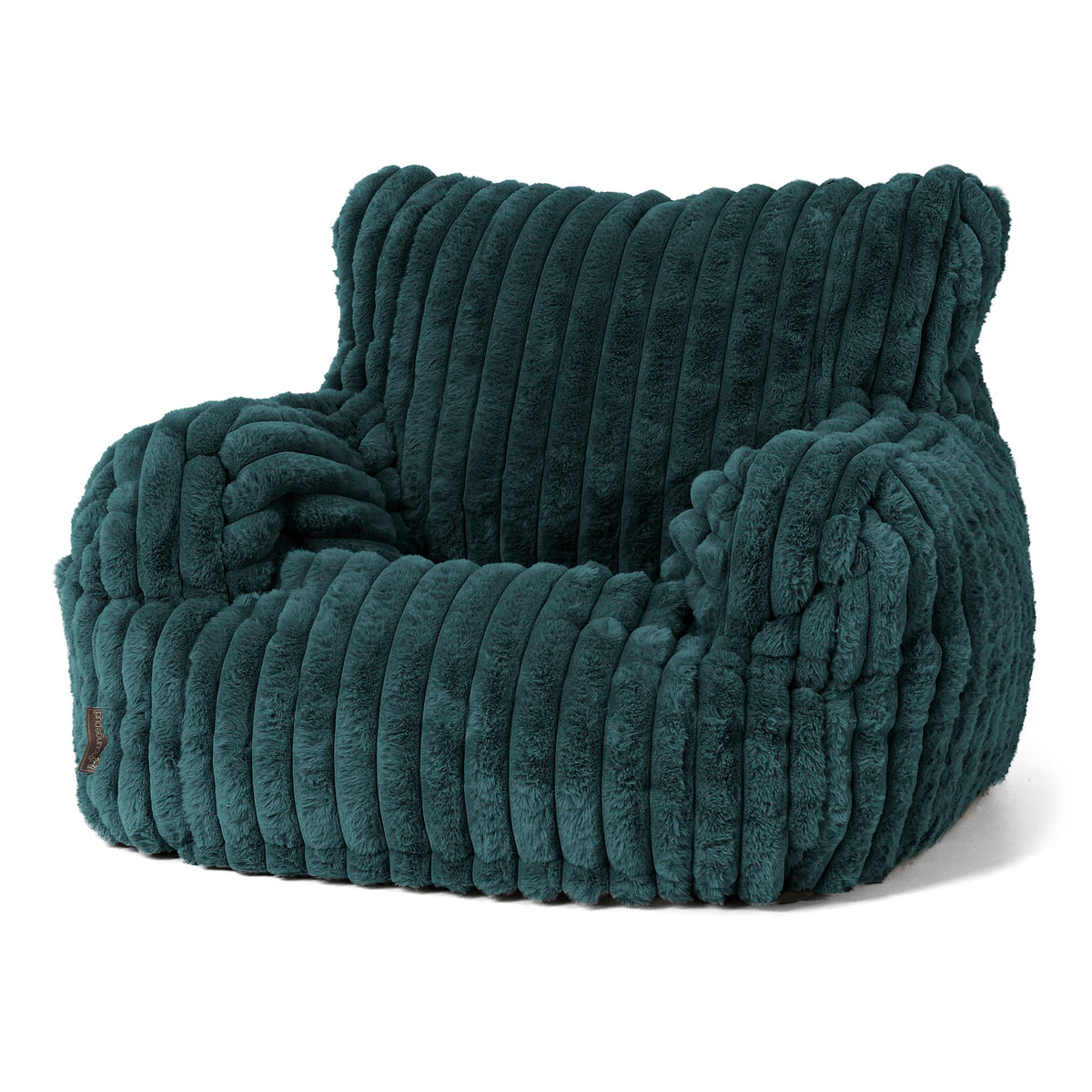 Lounge Pug, Puff Sillón, Pana Clásica - Turquesa– Big Bertha Original ES