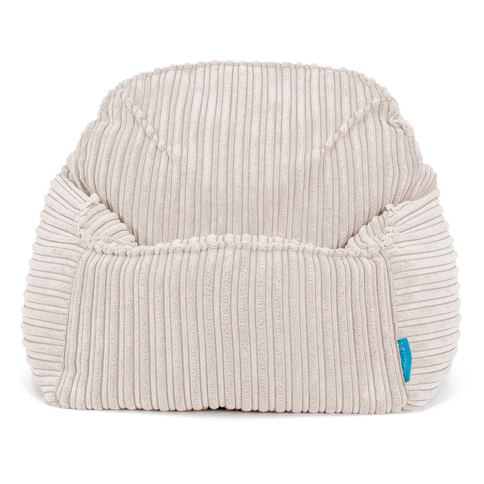 Lounge Pug Puf Encorvado Niños 2-10 años Pana Clásica Marfil Puff Para ...