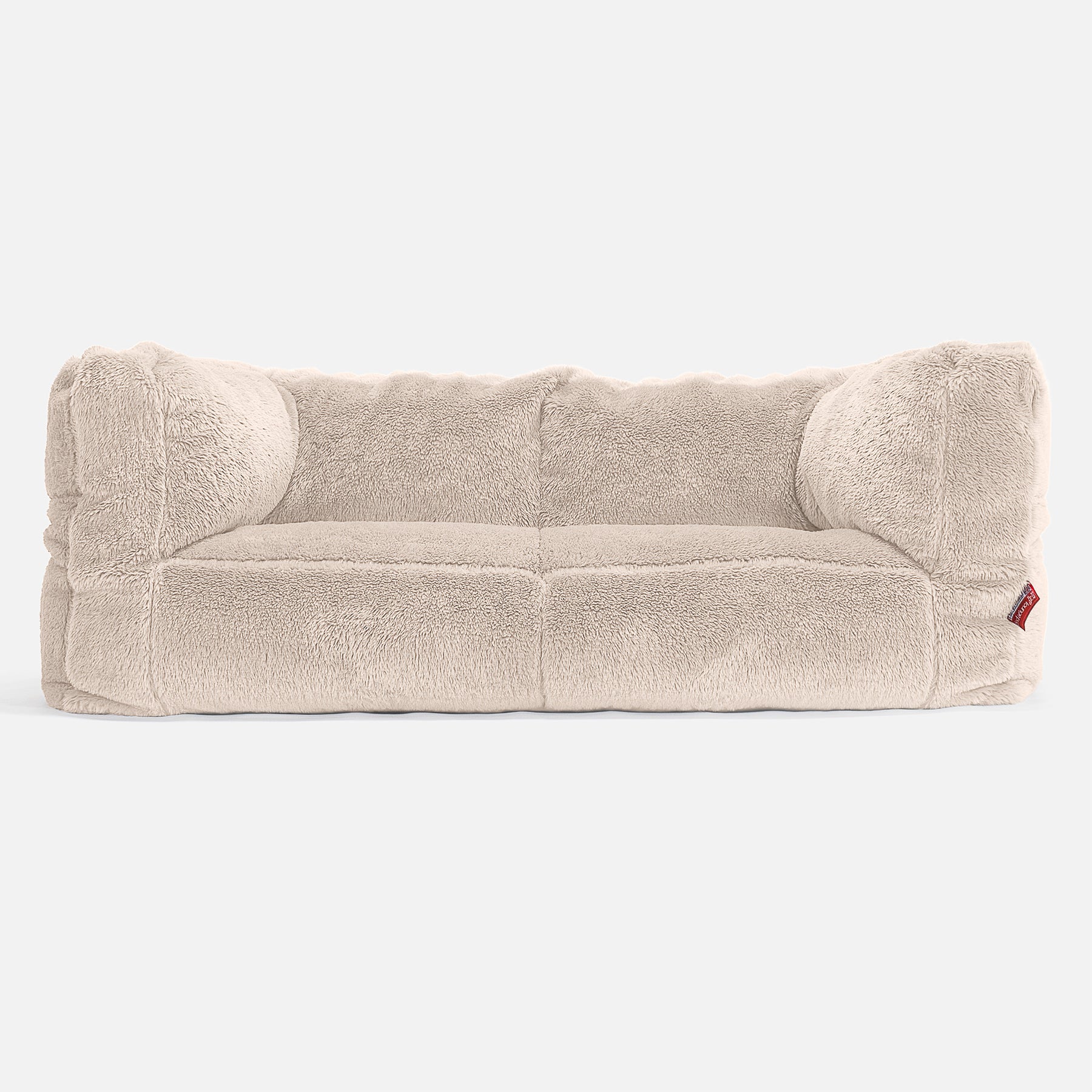 Lounge Pug - Puf Grande Sofá 3 plazas - Terciopelo Rosa - Albert - Puff ...