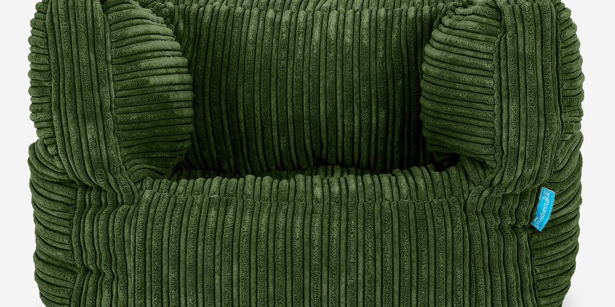 Lounge Pug Puf Silla Alberto para Niños 1-5 años Pana Clásica Bosque ...