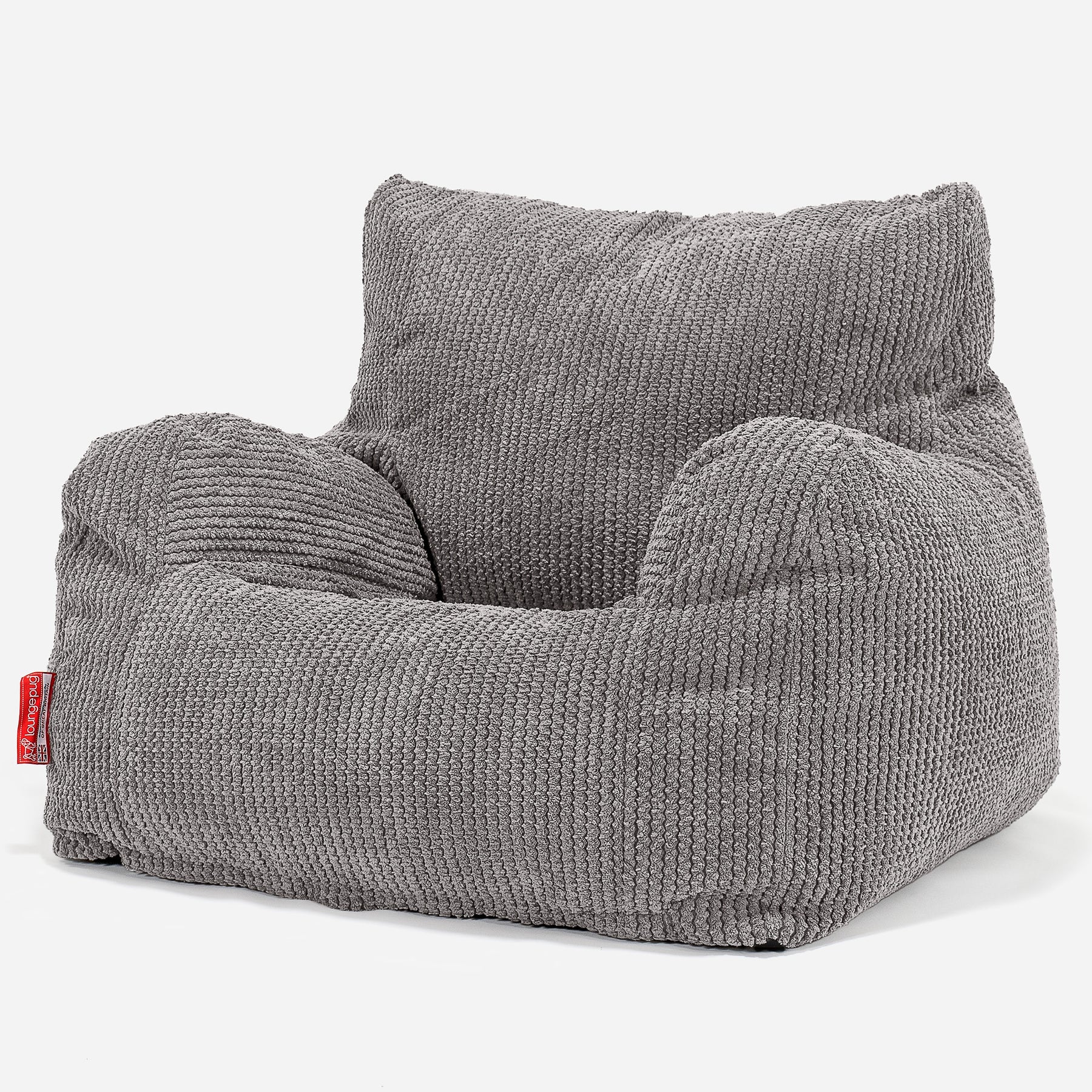 Lounge Pug, Puff Sillón, Pana Clásica - Marfil– Big Bertha Original ES