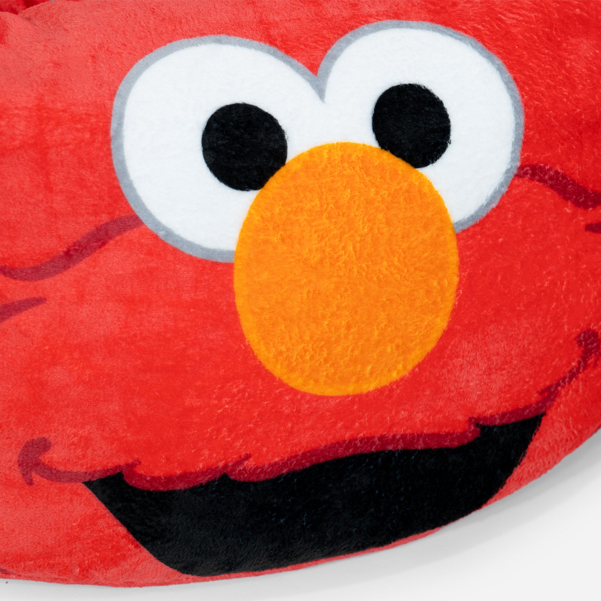 Sesame Street Elmo Puff Redondo, Rojo– Big Bertha Original ES