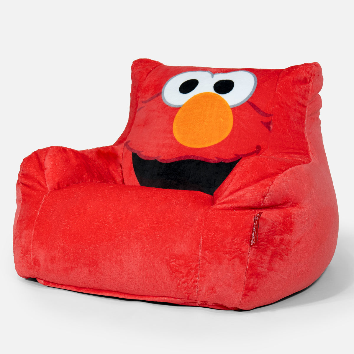 Sesame Street Elmo Puff Sillón, Rojo– Big Bertha Original ES